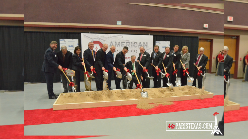 Gov. Abbott attends American SpiralWeld Pipe Company ground-breaking ...