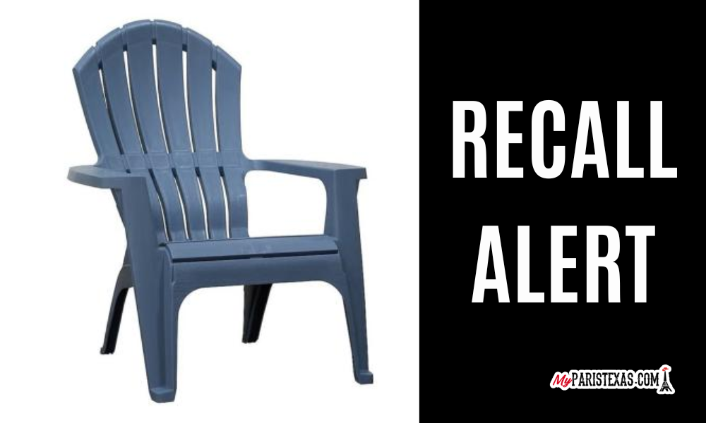Adams Manufacturing recalls Adirondack Patio Chairs due to injury and ...